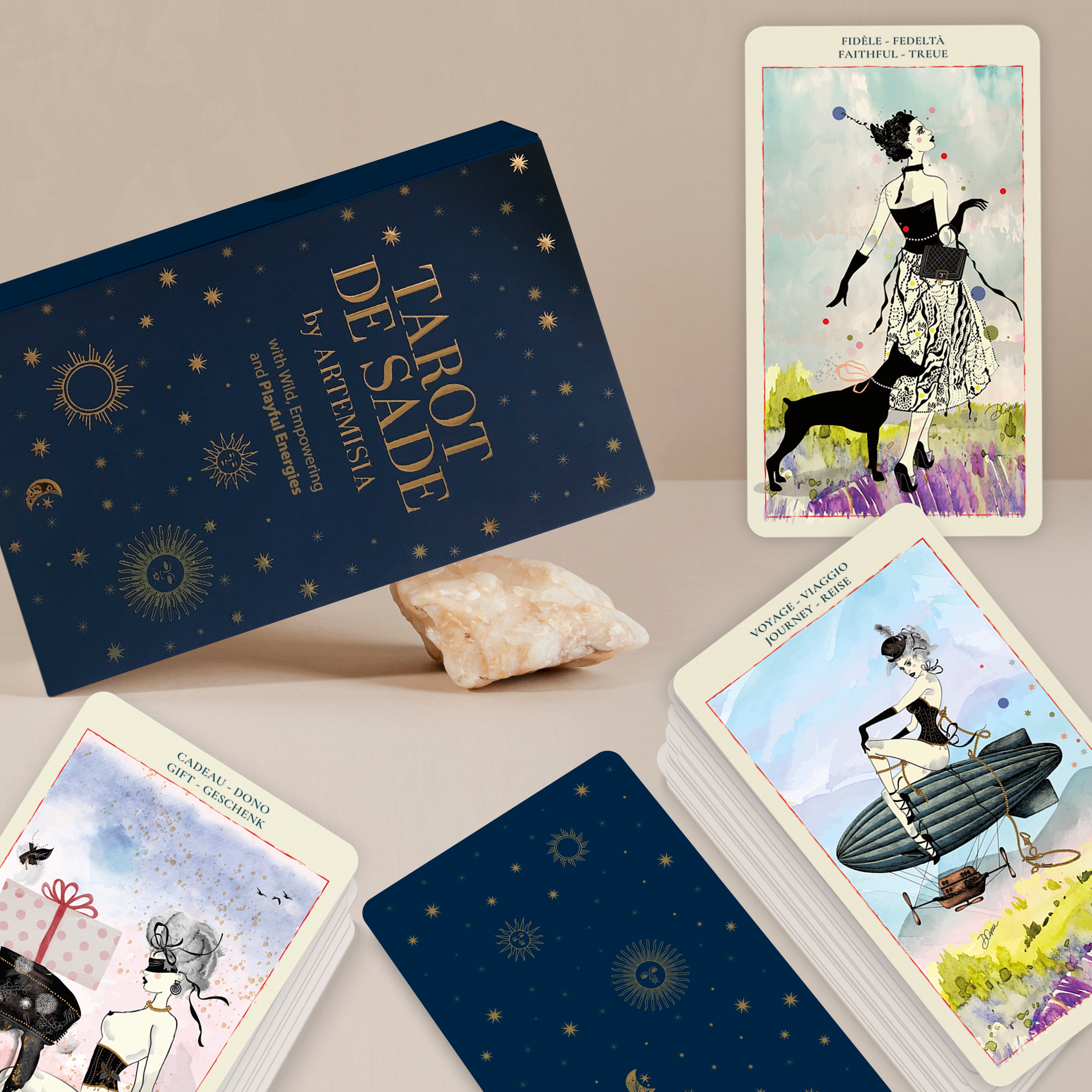 The Magic Tarot - 54 Oracle Rare Cards - Premium Collection Deck - Ven ...